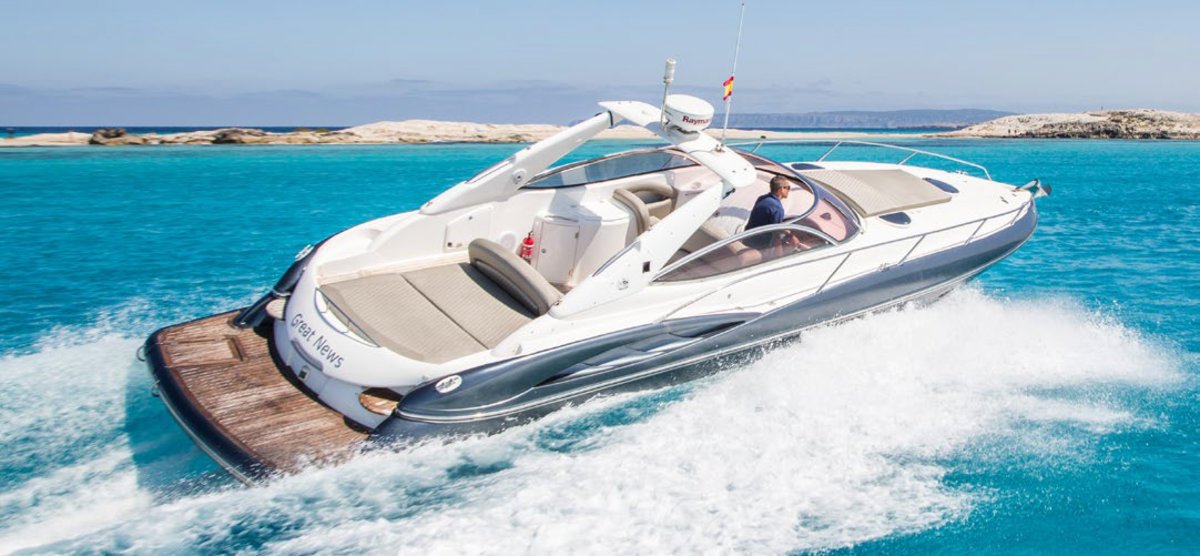 Sunseeker Superhawk 40 | Speedboat Charter Ibiza - Rent Boats Ibiza